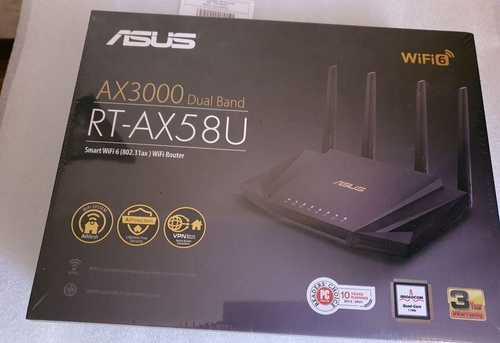 Роутер Asus RT-AX58U V2 AX3000 Wi-Fi 6