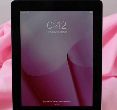 iPad 4 16Gb Wi-Fi Cellular Black
