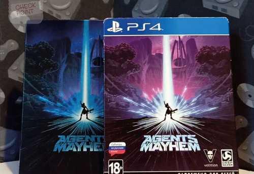 Agents Of Mayhem Steelbook Ps4