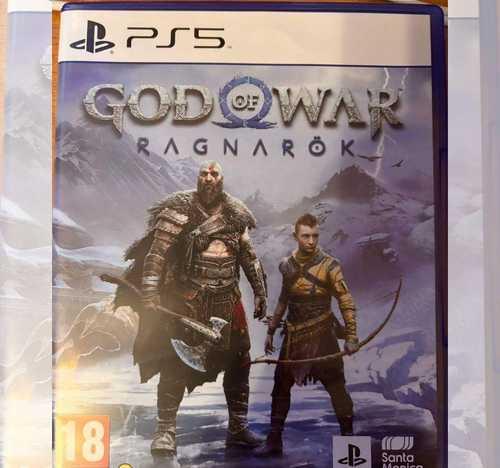 Продам игру god of war ragnarok ps 5 rus