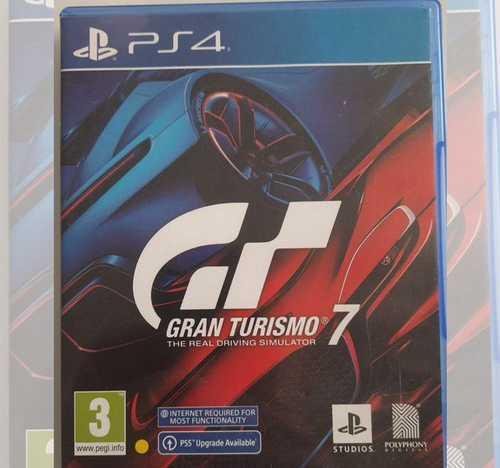 Grand turismo 7 ps4 диск