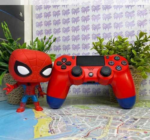 Джойстик DualShock 4 Оригинал Человек-Паук