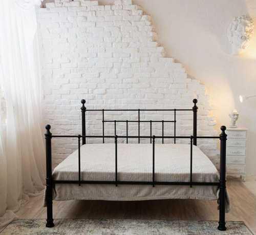 Металлическая кровать лофт кованая кровать