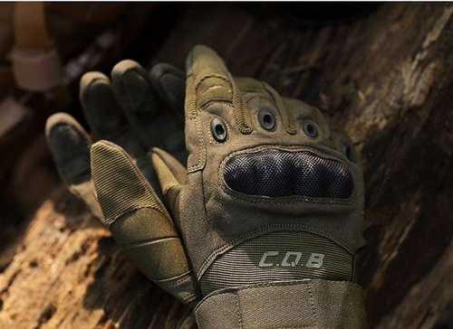 Перчатки CQB тактические с пальцами (3 цвета)