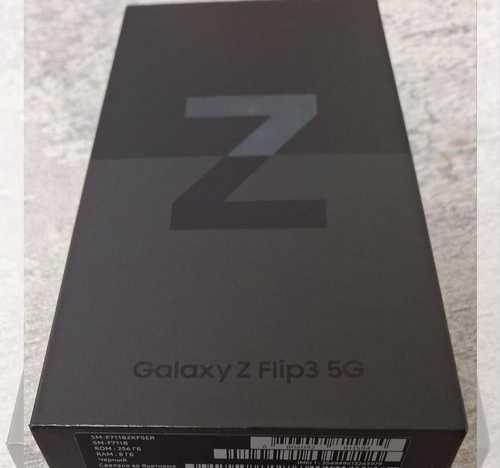 Samsung galaxy Z flip 3 5g-коробка