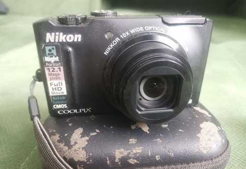 Компактный фотоаппарат Nicon s8100