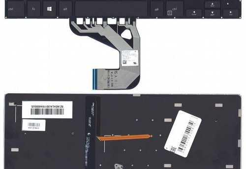 Клавиатура Asus UX460U черная (+подсветка)