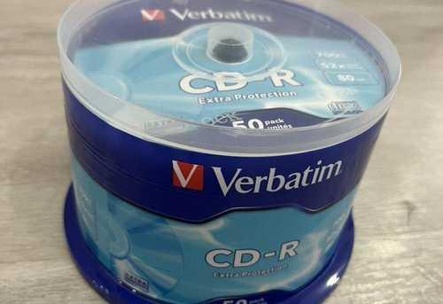 Болванка Диски CD-R Verbatim, 50 шт