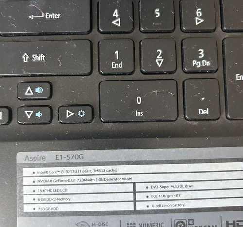 Acer aspire e1 570g