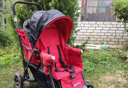 Коляска joovy caboose, для двух детей/погодок