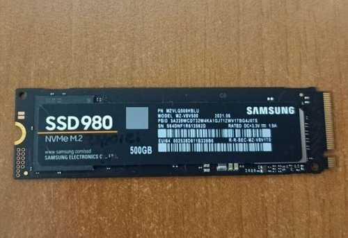 SSD m2 Samsung 980 500 gb