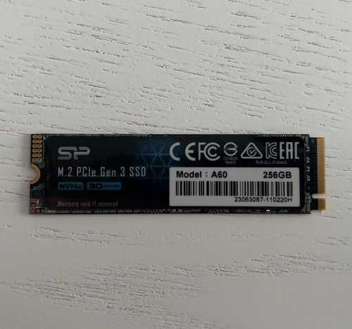 SSD накопитель А60, 256 Г6