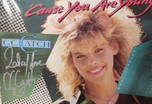 Пластинка с автографом C C Catch сиси Кэч