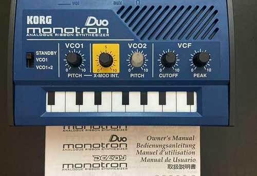 Korg monotron duo