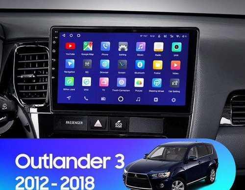 Автомагнитола Teyes CC2 Lite Mtsubishi Outlander 3