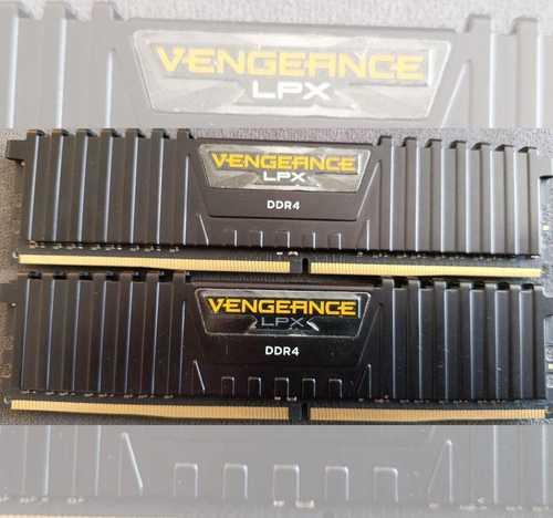 Оперативная память corsair vengeance ddr4 16gb