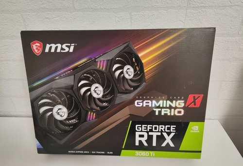 Видеокарта MSI RTX 3060TI Gaming x trio 8gb