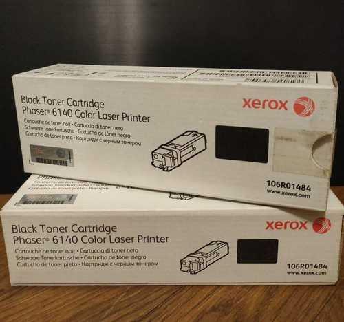 Картридж xerox 106r01484 для phaser 6140, оригинал