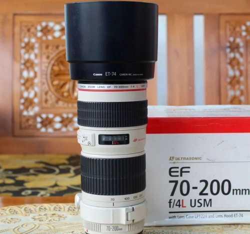 Объектив canon ef 70-200mm f4l is usm