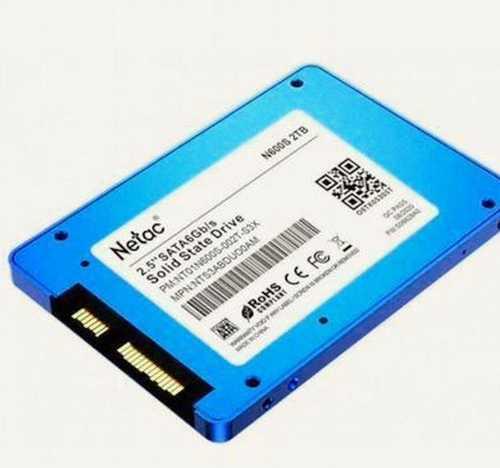 SSD диск Netac 2.5" 2000Гб SATA