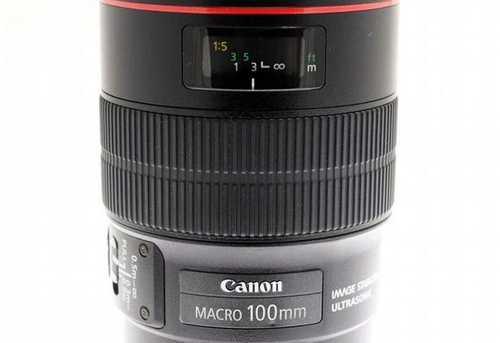 Объектив Canon EF 100 f/2.8 L Macro IS USM