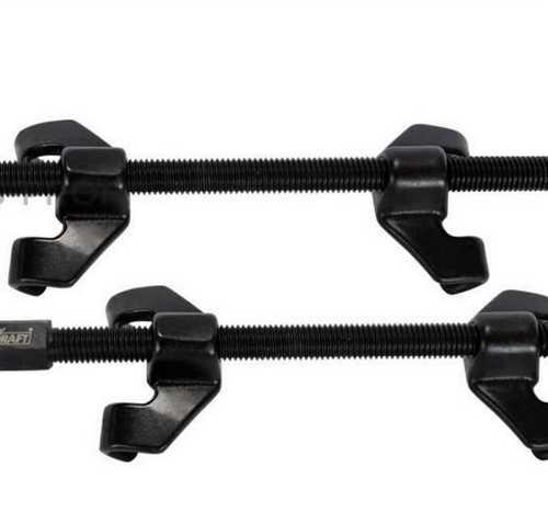 Kraft KT701020 Съемник пружин с двойными захватами усиленная 280 мм (Cr-V) kraft