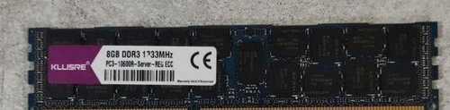 RAM серверная kllisre DDR3 8192Mb PC3-10600R (133