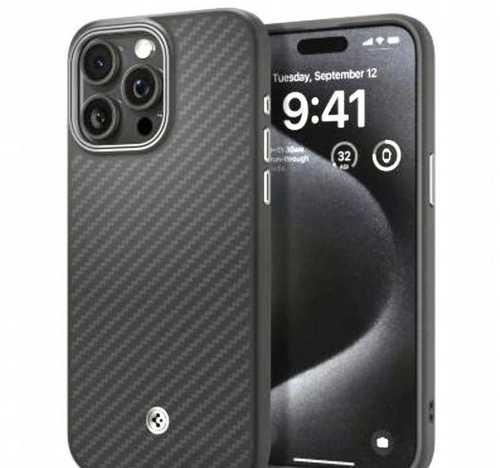 Чехол для iPhone 15 Pro Max Spigen enzo aramid