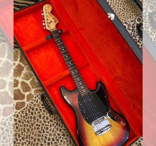 Электрогитара Fender Mustang USA 1977г