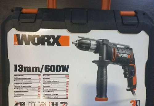 Дрель-шуруповерт worx WX317.2, 600Вт