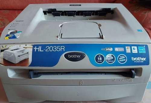 Принтер brother HL-2035R