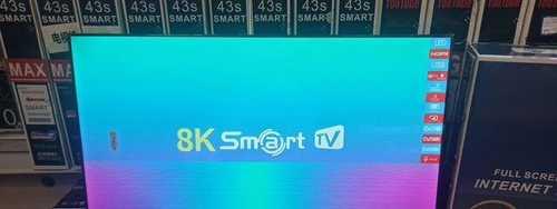 Телевизор Smart TV 43" 109см Android 11, bluetooth