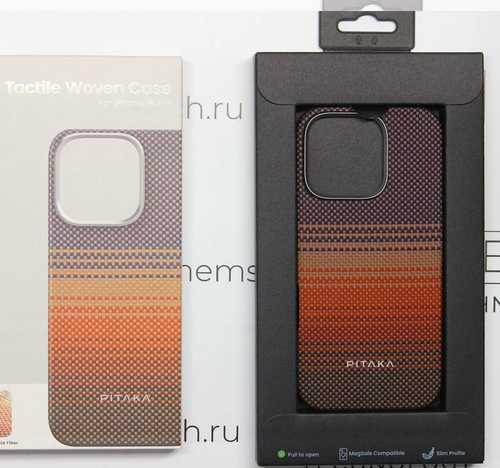 Чехол pitaka Classic Case iPhone 16 Pro (Sunset)