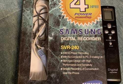 Цифровой диктофон Samsung svr-240