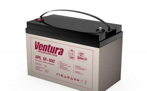 Аккумулятор гелевый ventura GPL12-100 gel agm vrla