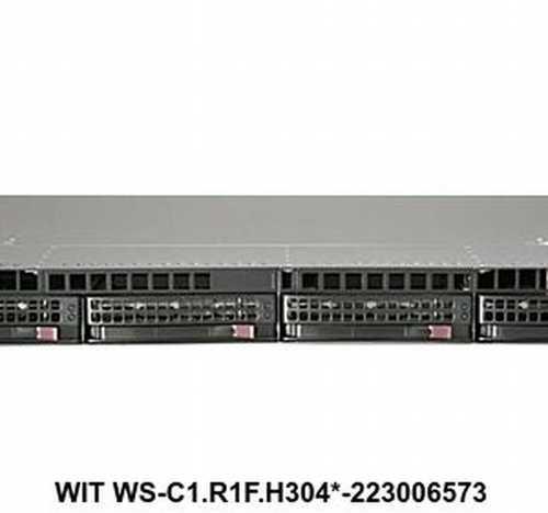 Сервер Supermicro WIT WS-C1.R1F.H304-223006573