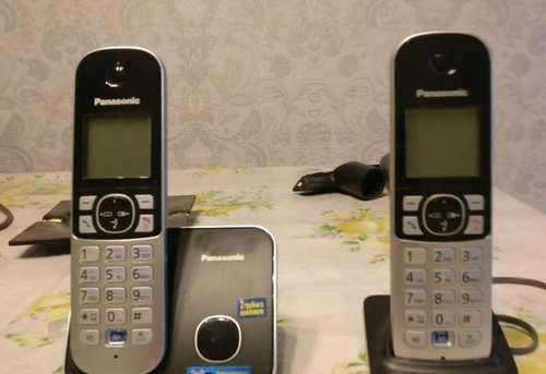 Комплект Радиотелефон Panasonic KX-TG6811RUB