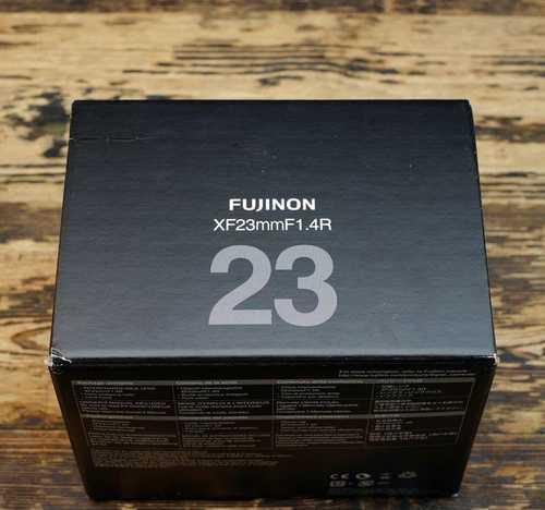 Fujinon xf 23mm f/1.4 R