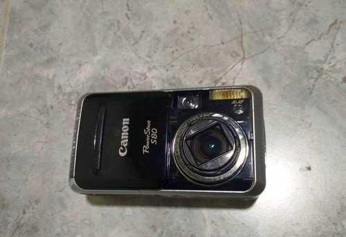 Цифровой фотоаппарат Сanon power shot S80 (не рабо