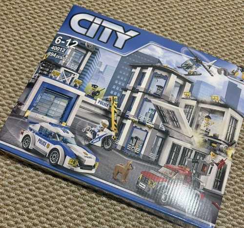 Lego city полицейский участок