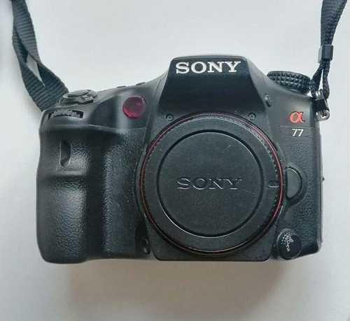 Sony A77 зеркальный фотоаппарат