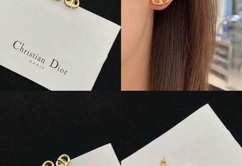 Серьги гвоздики сd Dior