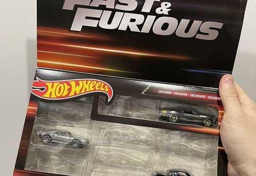 Hot Wheels Fast and furious 10 pack (дербан)