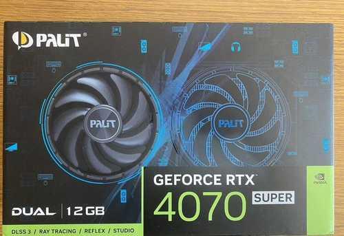 Видеокарта Palit RTX4070 super dual 12Gb