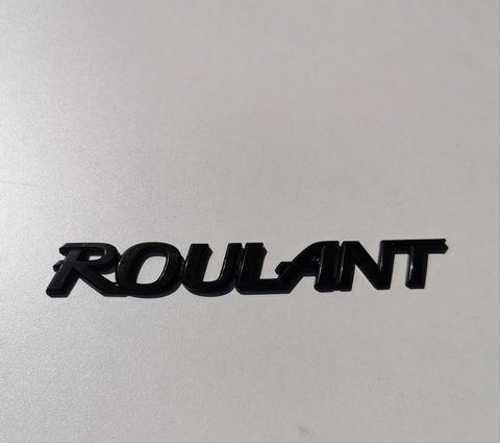 Эмблема roulant для Cresta JZX100 Чёрная