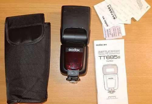 Вспышка камеры Godox TT685N для Nikon