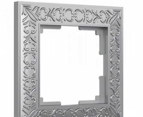 Werkel WL07-Frame-01/ Рамка на 1 пост матовый хром