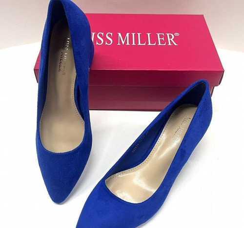 Туфли без ремешка-miss miller на низком каблуке