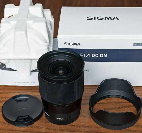 Sigma AF 16mm F1.4 DC DN Contemporary Sony E