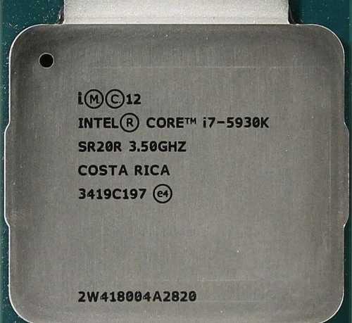 Процессор Intel Core i7 5930K OEM